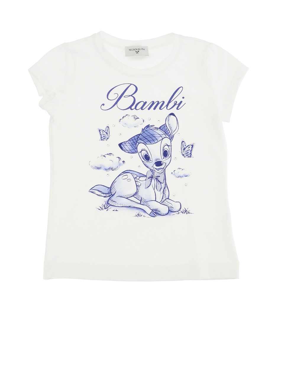 Monnalisa T-Shirt Bambi blue - Grimms Glückskinder Fashion