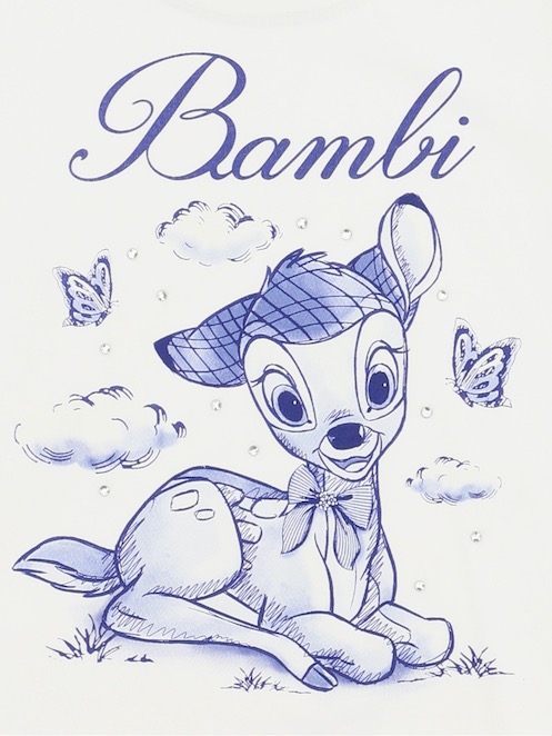 Monnalisa T-Shirt Bambi blue - Grimms Glückskinder Fashion