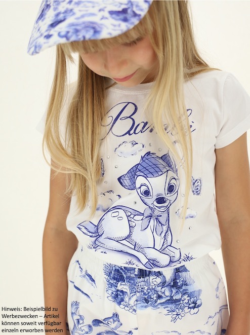 Monnalisa T-Shirt Bambi blue - Grimms Glückskinder Fashion